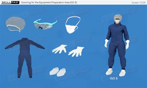 Aseptic Processing Gowning Skillpad Digital Learning For Life Sciences