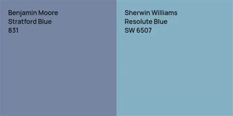 Benjamin Moore Stratford Blue Vs Benjamin Moore Blue Nova Comparison