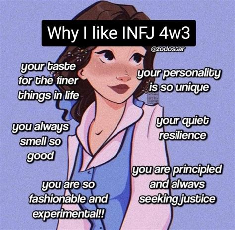 INFJ 4w3 | Infj psychology, Infj personality, Infj characters
