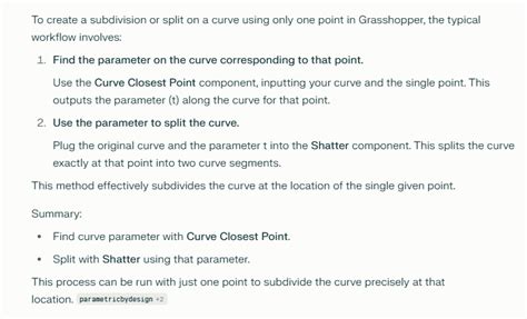 creating a polyline out of 2 extended curve and an intersection