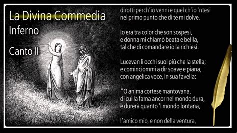 La Divina Commedia Inferno Canto II YouTube