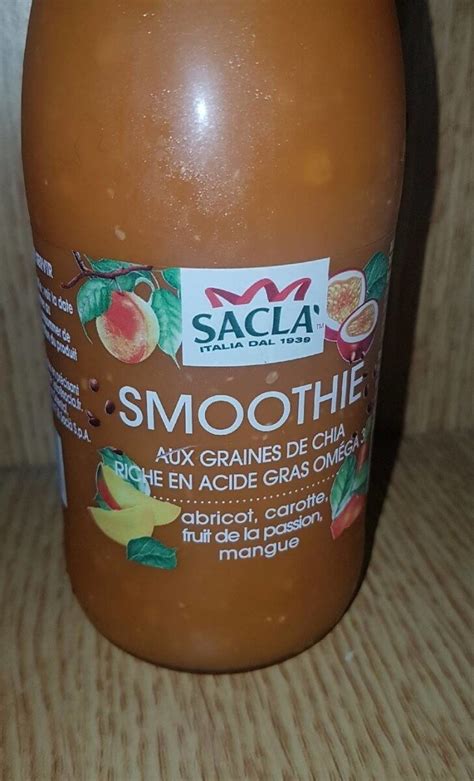 Smoothie Aux Graines De Chia Riches En Acide Gras Sacla Ml