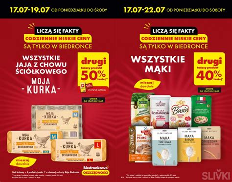 Акционные предложения в магазинах Biedronka в Польше