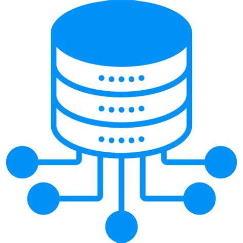 Database Generic Color Fill Icon