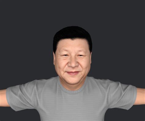 Artstation Xi Jinping Hyper Realistic Full Body Rigged Character