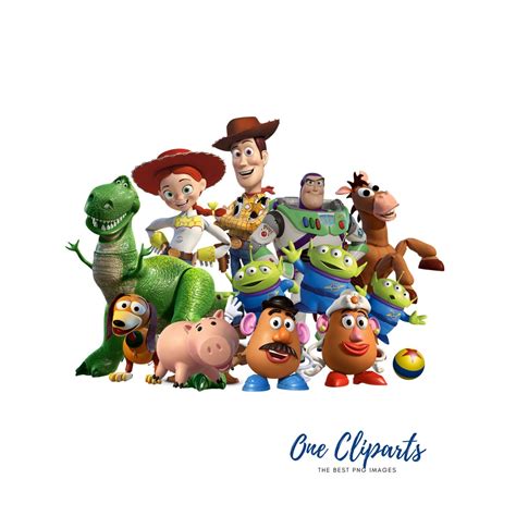 Toy Story Clipart Png Pixar Clipart Etsy Singapore