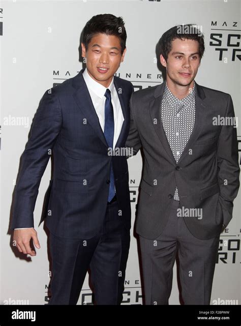 New York New York Usa 15th Sep 2015 Actors Ki Hong Lee And Dylan O