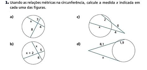 Exercicio Equação Da Circunferencia Revoeduca