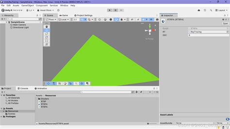 Unity手搓光线追踪渲染管线srp 第二篇 光线、追踪、抗锯齿unity 光线追踪 Csdn博客
