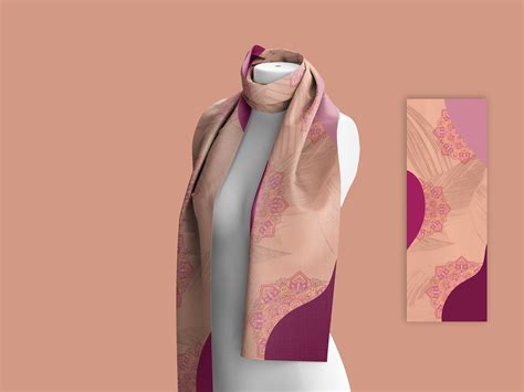 Scarf Design On Behance