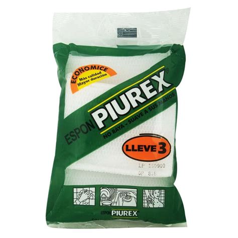 Esponja Piurex X 3 Unds Supermercado Megatiendas