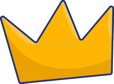 Crown Sticker Icon Stock Illustration Illustration Of Symbol 354441463