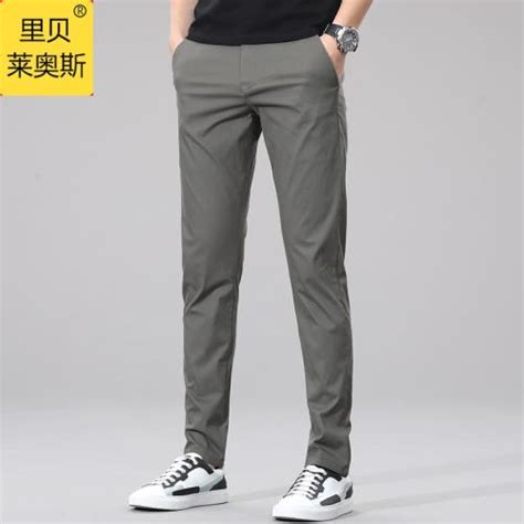 高檔百搭修身商務上班男士休閑褲休閒褲etmall東森購物網