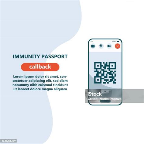 Qr 코드와 통과 확인 표시 백신 접종과 휴대 전화 화면에 예방 접종의 인증서 온라인 추적 코로나바이러스 감염 면역 건강 여권