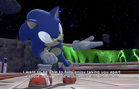 Strange Isnt It Sonic The Hedgehog Finds Regular Stretching Very