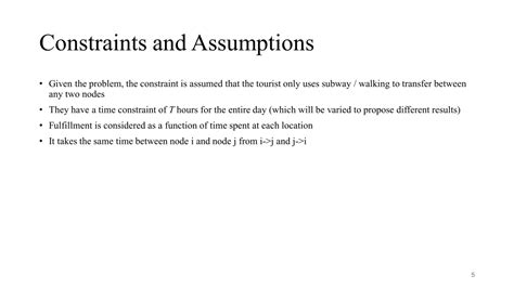Time Based Prize Collecting Modified Orienteering Problem For Nyc Travel Plan Ppt