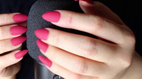 ASMR Microphone Scratching And Stroking No Talking YouTube