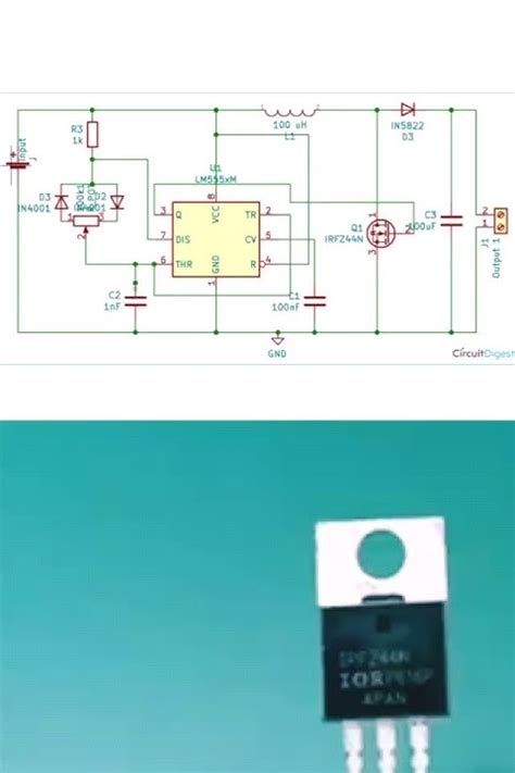 How To Make Boost Converter Using 555 Timer Ic Shorts Diy Circuit Youtube