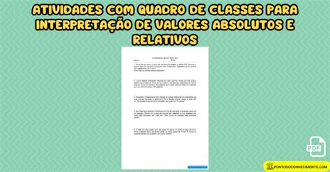Arquivo De Exercícios De Matemática Com Quadro De Classes Dos Milhares E Classe Das Unidades
