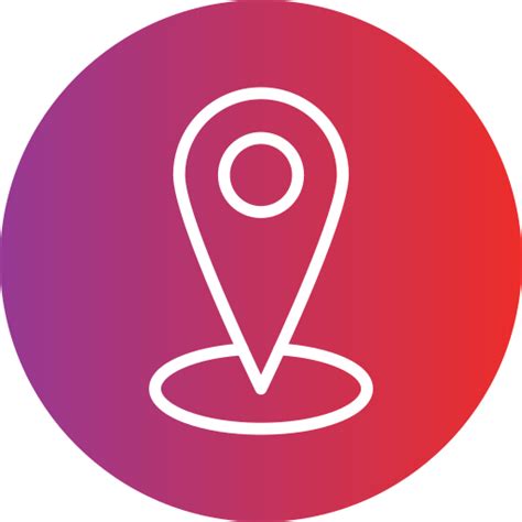 Gps Generic Flat Gradient Icon