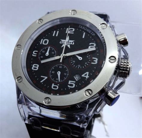Russisch Armee Militär Armbanduhr Spetsnaz Angriff Chronograph