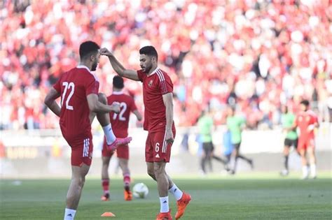 إحماء لاعبي الأهلي قبل مواجهة الوداد بنهائي دوري أبطال أفريقيا يلاكورة