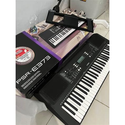 Jual Keyboard Yamaha Psr E 373 Second Shopee Indonesia