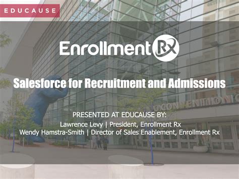 Salesforce For Recruitment And Admissions Enrollment Rx