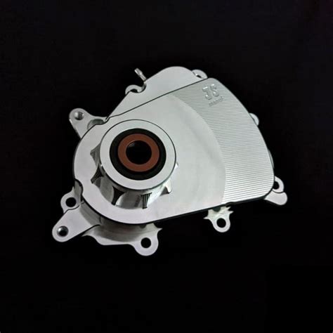 Conversion Kit Brake Drum JS MANUF Rear Aluminium CNC Silver Anodised