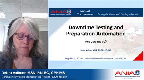 Downtime Testing And Preparation Automation American Nursing