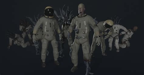Modularinfectedastronaut Characters Unity Asset Store