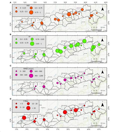 A D Swat Model Performance Statistics For Streamflow Simulation
