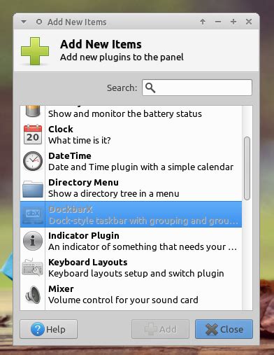 How To Install Dockbarx Panel Plugin For Xubuntu Xfce