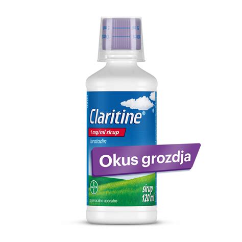 Claritine Mg Ml Sirup Ml Lekarne Maribor