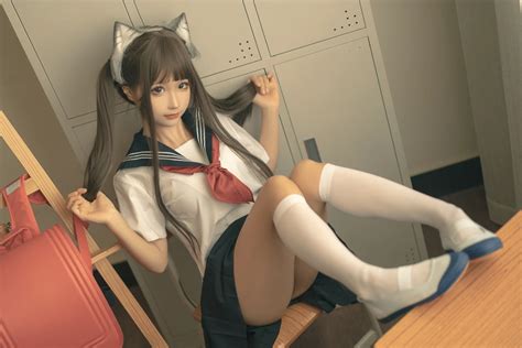 蠢沫沫 No158 放学后 130p 128gb Chunmomo