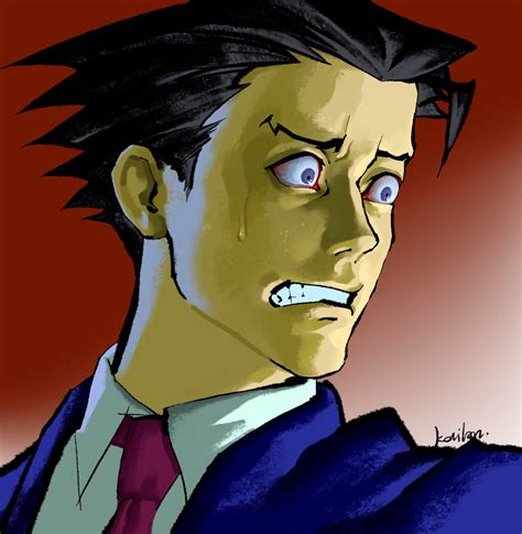 Phoenix Wright Ace Attorney Drawn By Aaakailon Danbooru