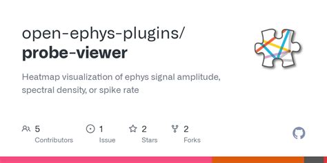 Github Open Ephys Pluginsprobe Viewer Heatmap Visualization Of