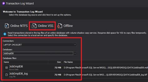 Sql Server Rollback Using Dbforge Transaction Log