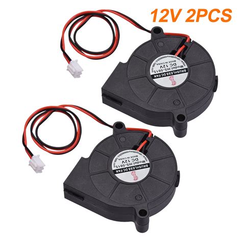 Cooling Fanblower Fan 2 Pin 5015 Fan 50x50x15mm Fan Blower Fan 2 Pin