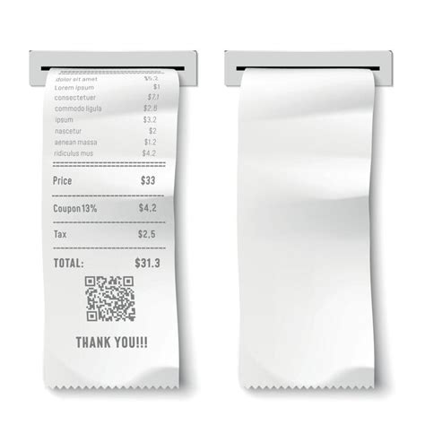 Receipt Vector Art Icons And Graphics For Free Download