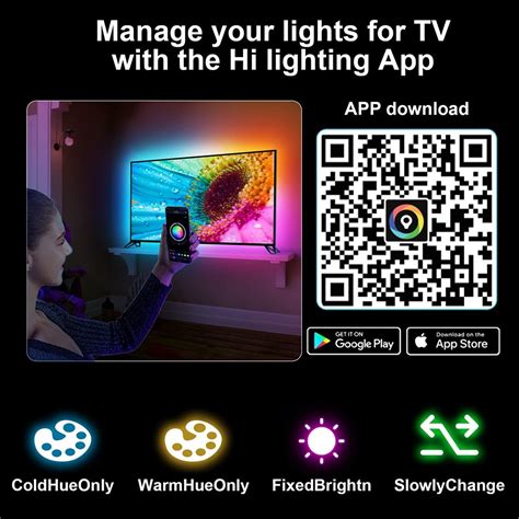 Hdmi Sound Light Synchronizer Rgb Smart App Controll Tv Background Wall