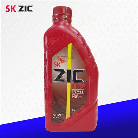 SK ZIC Gear FF 75W-85 Fully Synthetic Gear Oil 1L ( Fully Synthetic ...