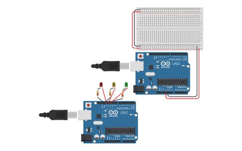 Circuit Design Text Coding Traffic Light Hw Adya Gaur Tinkercad
