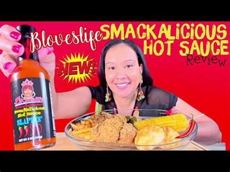New Bloveslife Smackalicious Hot Sauce : r/mukbang