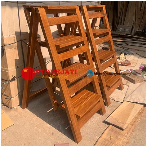 Tangga Dapur Portable Lipat Kecil Minimalis Storejati