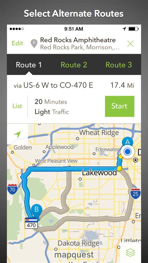 MapQuest GPS App Gets Roadside Assistance Features Improved ETA