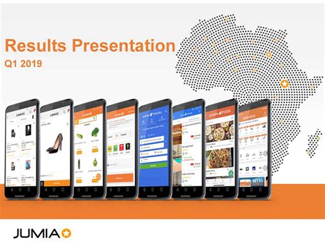 Jumia Technologies Ag 2019 Q1 Results Earnings Call Slides Nyse