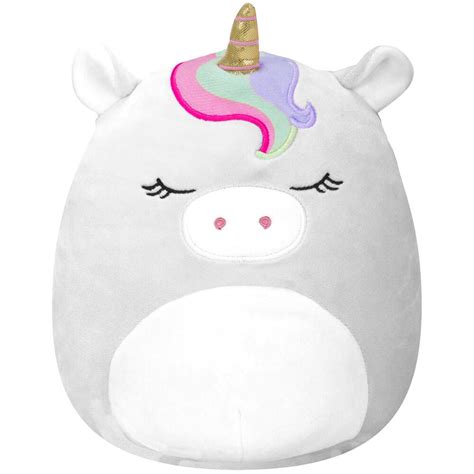 Squishmallows Teresa The Grey Unicorn 8 Inch Plush Soft Toy For All Ages