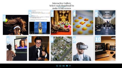 interactive gallery