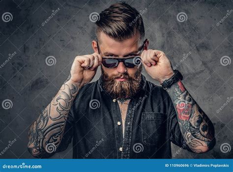 A Man With Tatoos On His Arms Stock Photo Image Of Urban Tattoo